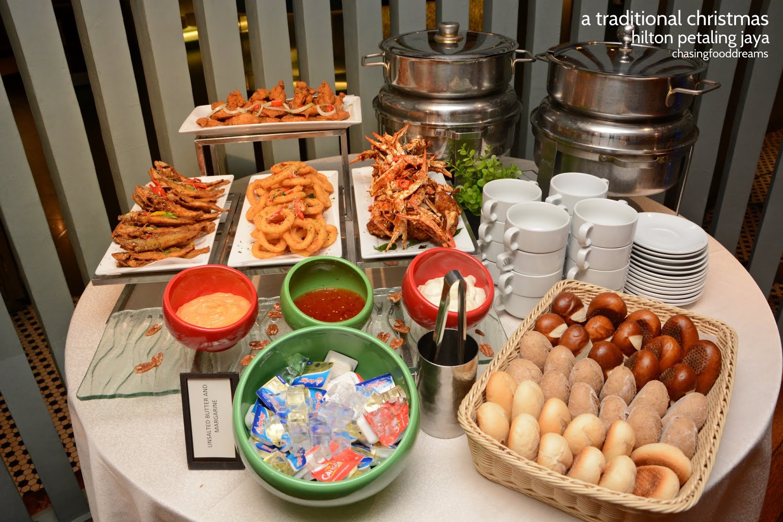 CHASING FOOD DREAMS: Christmas 2017 @ Paya Serai Restaurant, Hilton ...