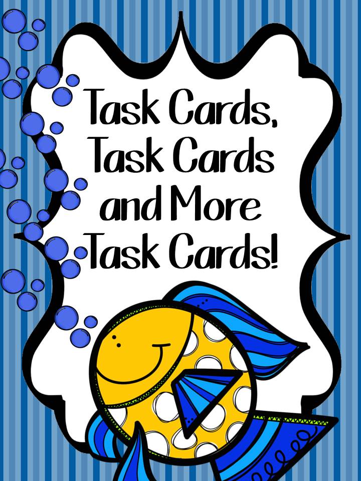 Task Cards, Task Cards and More Task Cards! - Fern Smith's Classroom Ideas!