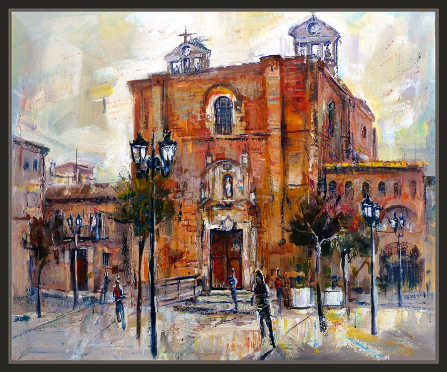 Ernest Descals.Artista Pintor: LA RIOJA-PINTURA-PUEBLOS-SAN ASENSIO ...