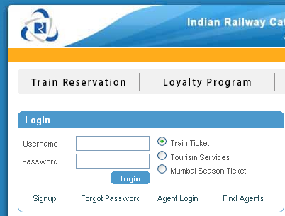 Right of Centre India: Indian railway booking: An example of how ...