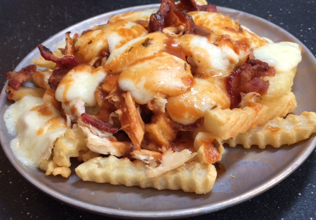 Michele's Woman Cave: BBQ Chicken & Bacon Poutine