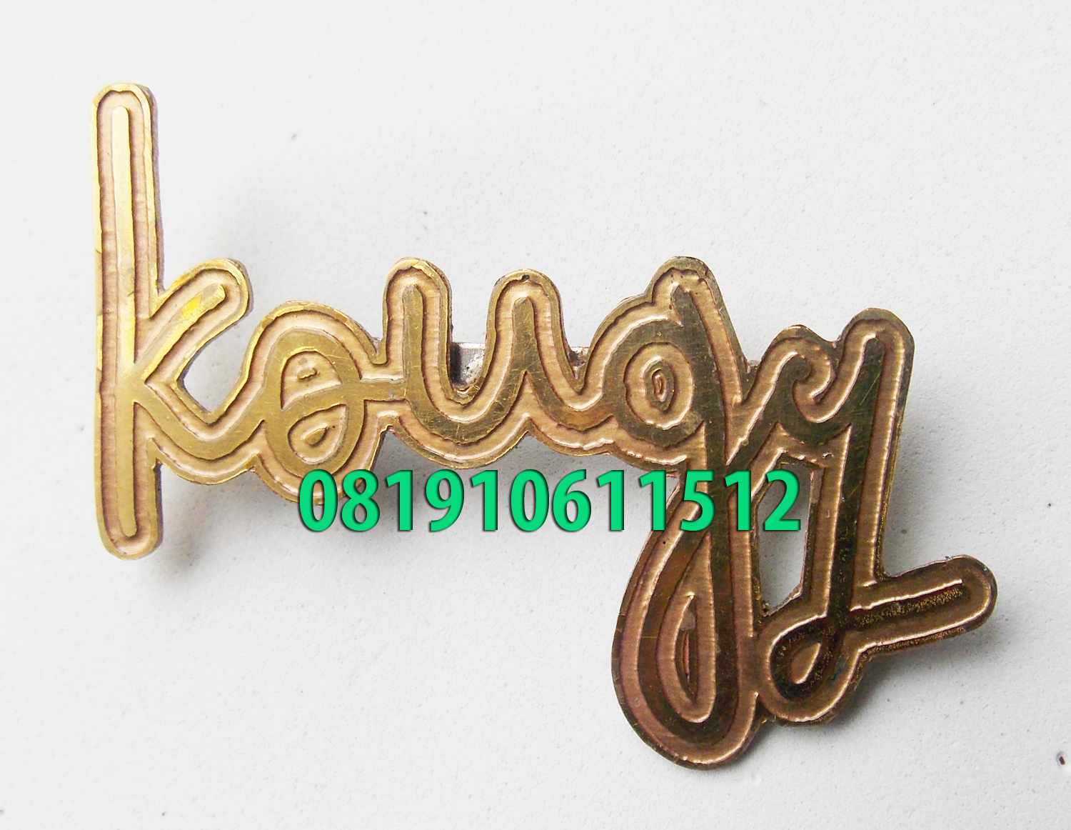 Pin Kuningan | Lencana | 081910611512 | Pin Kuningan Bandung | Pembuat ...