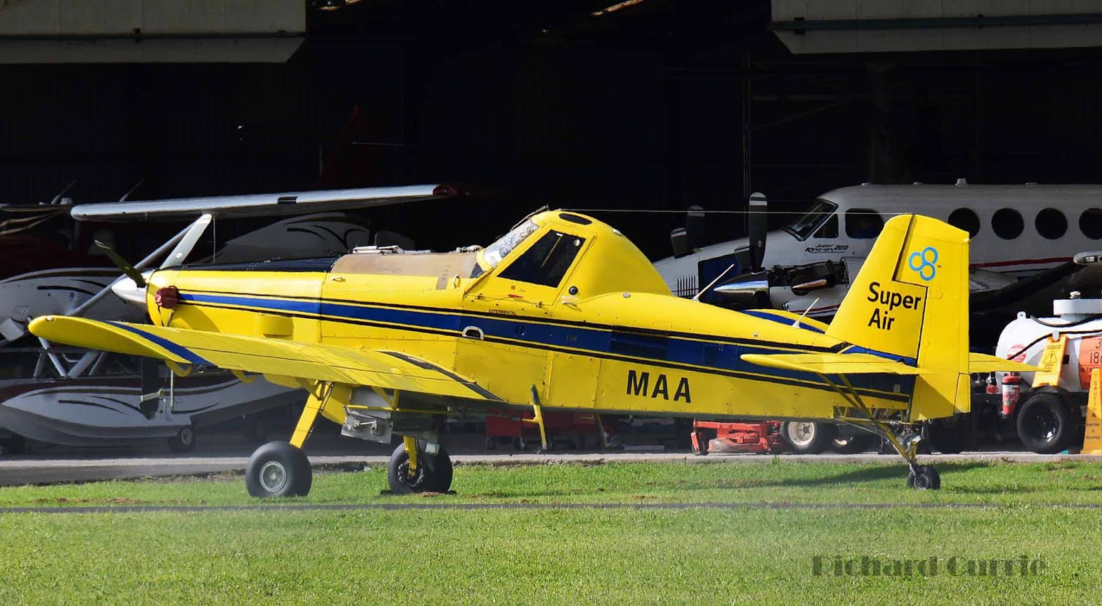 NZ Civil Aircraft: Ag aircraft at Hamilton