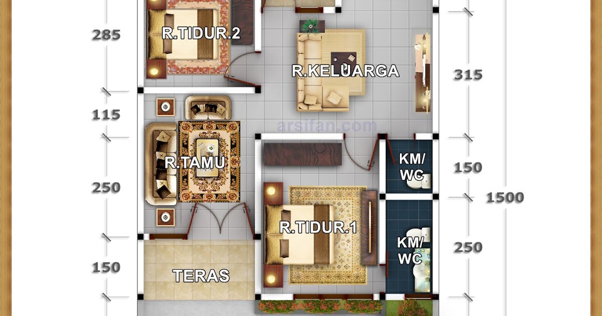 Desain Rumah Panjang Ke Belakang | Pesona Rumah Impian