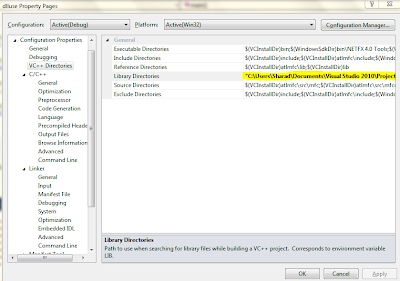 C Programs: Creating a dll in C and how to use it in C++ program