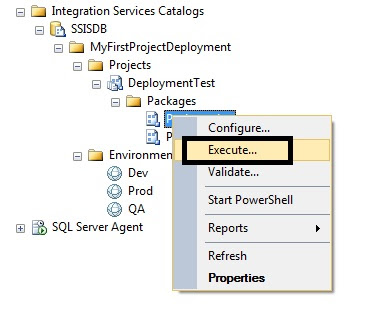 Microsoft Business Intelligence: SSIS Project Deployment Model in SQL ...