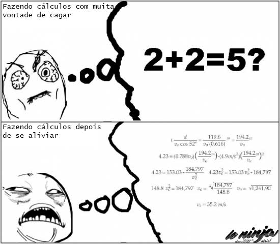 The Comedia Memes: Cálculos.....tão confusos