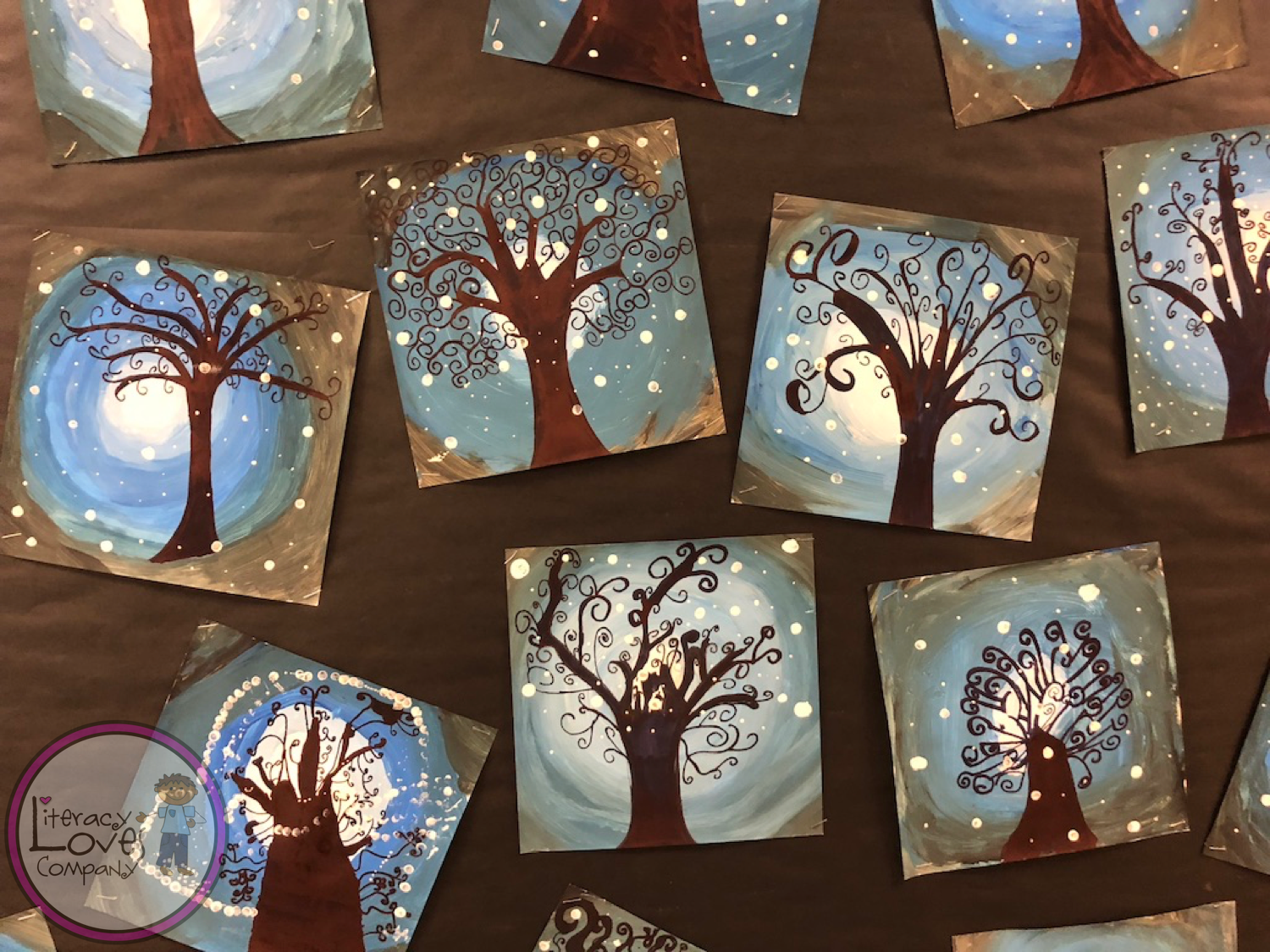 Winter Classroom Tree