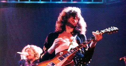 Crocodile Mushrooms Laser: Led Zeppelin, Long Beach 1975