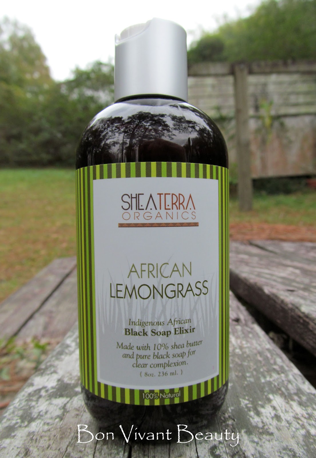Bon Vivant Beauty: African Lemongrass Black Soap Elixir by Shea Terra ...
