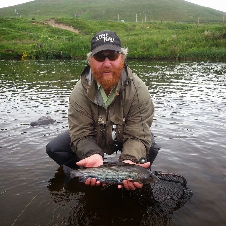 July 2014 Fish of the Month Entry - Clyde Grayling!