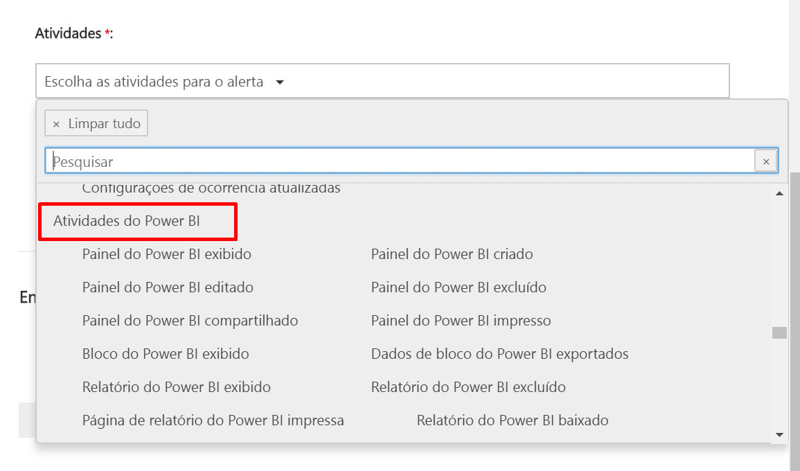 [Power BI Administração] Alertas de Atividade o X9 do Power BI.