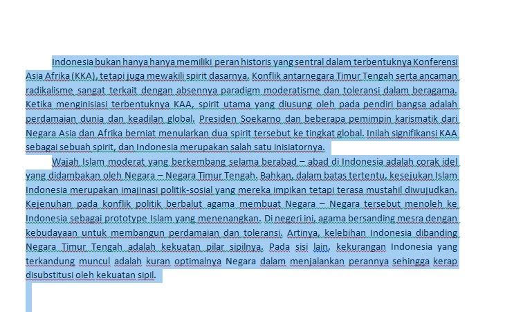 Cara Memilih atau Block Teks Di Ms Word - Teknologi Informasi