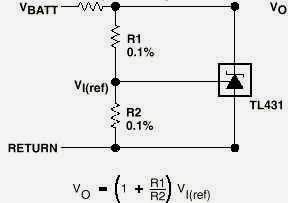 小小科學實驗室: LM431, TL431的用法