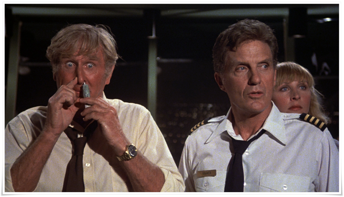 TIL the original "Airplane!" script had the jive dudes speaking lines ...