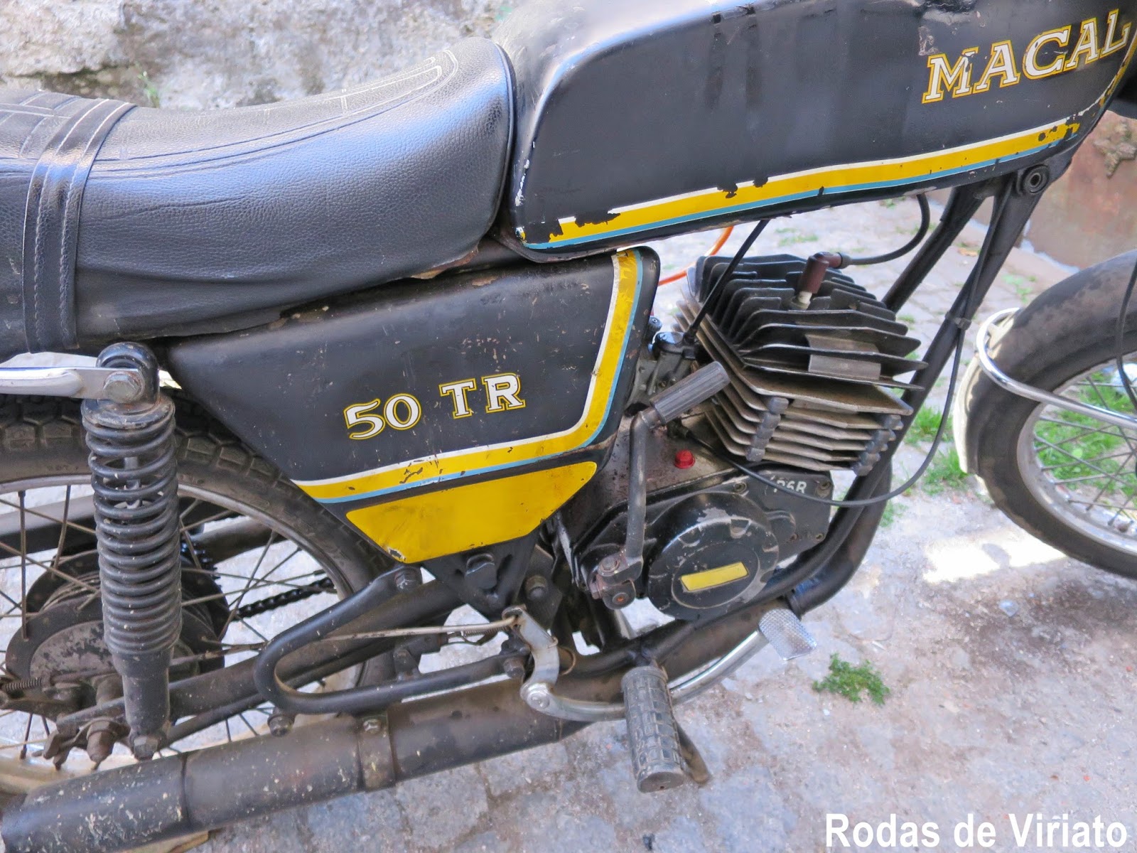 Motorizada Macal 50 TR ainda em utilização