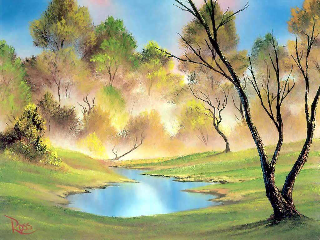 Fine Art Paintings Wallpapers ~ Landscape Wallpapers|HD Wallpapers ...