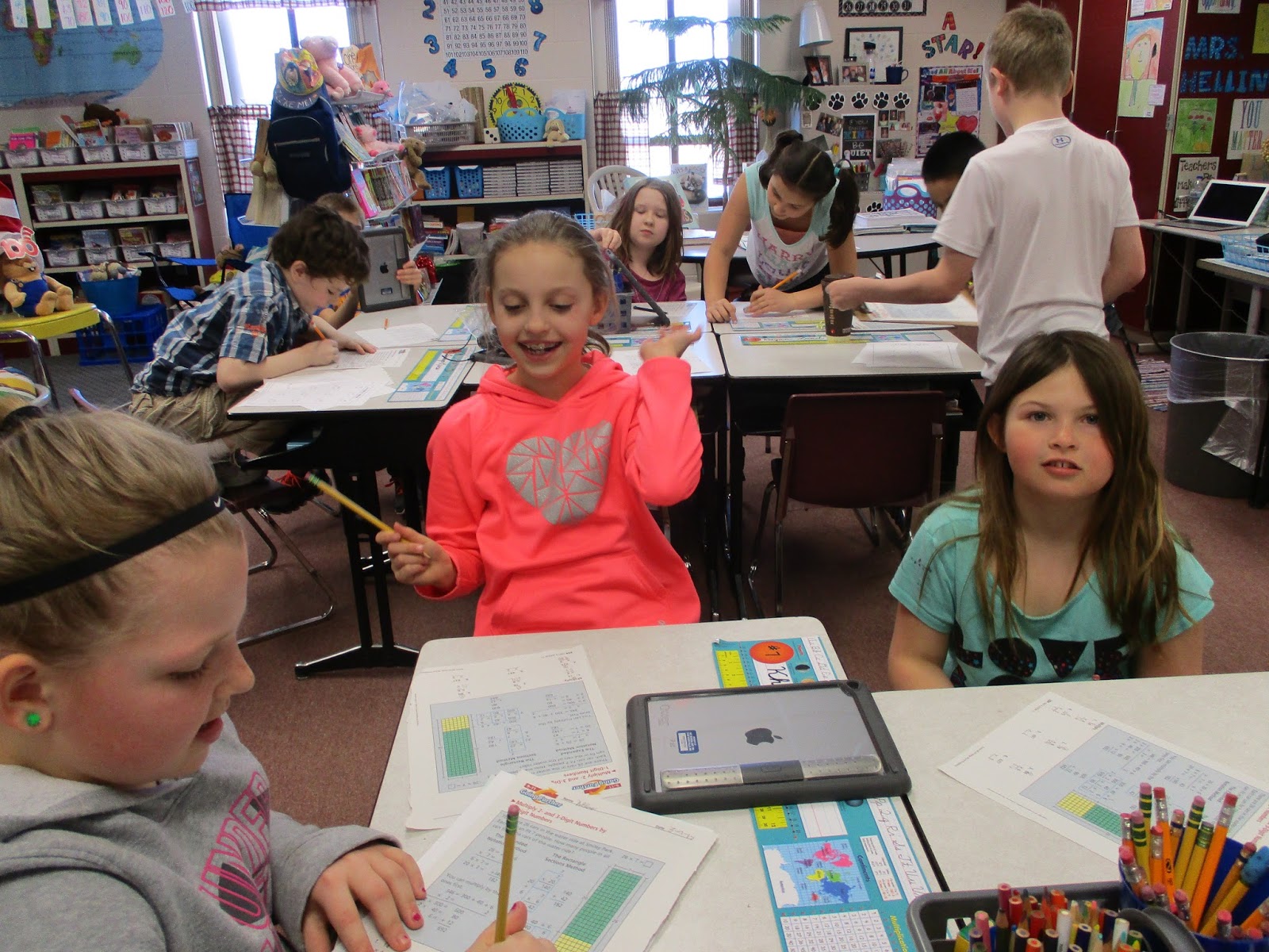 Mrs. Helling's Classroom.... Friends Matter: Working together in math...