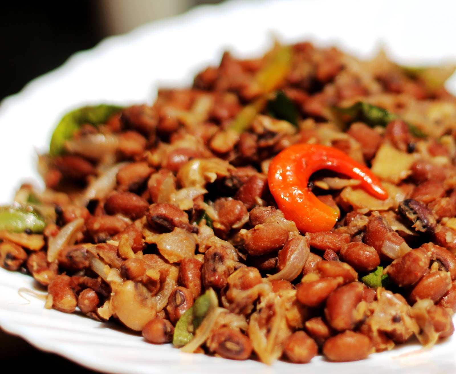 Happiness on a Plate: Pressure cooked brown payar