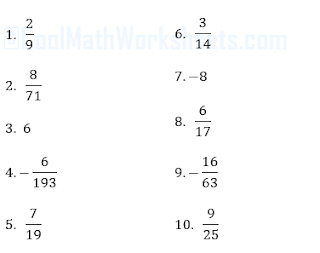 Free Cool Math Worksheets and Printables