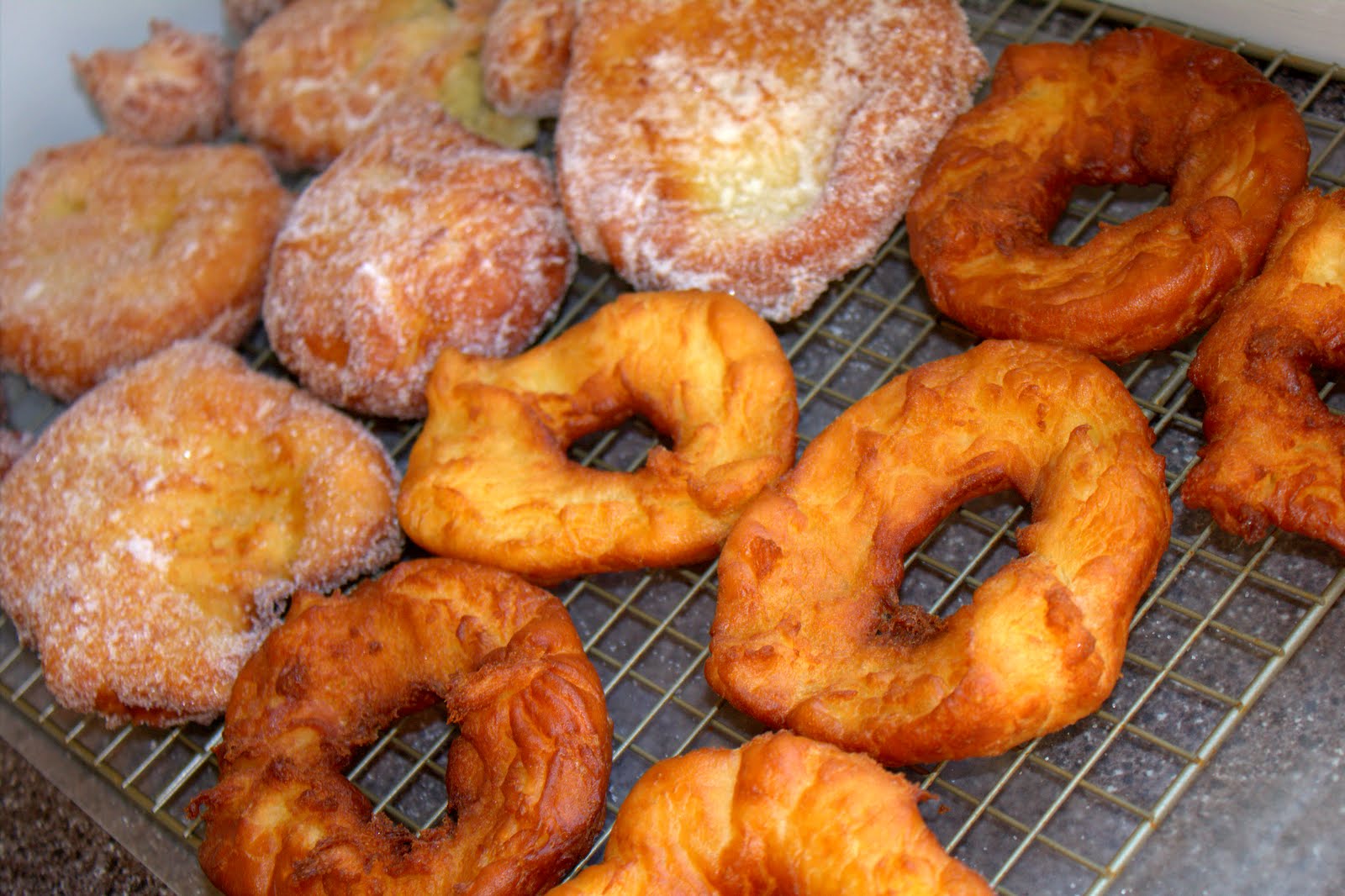 Dish and Tell: Today's Brunch: Ugly Donuts + Pretty Quiche