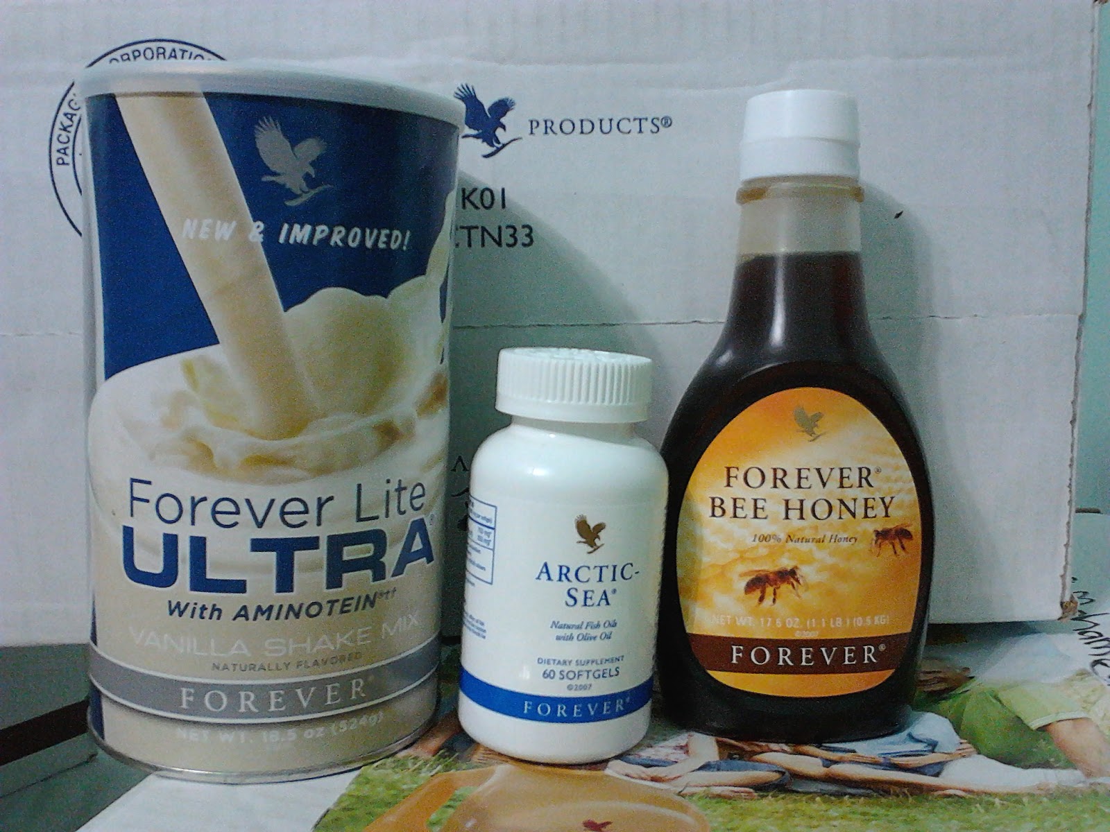 PRODUK FOREVER LIVING : SUSU FOREVER LITE ULTRA