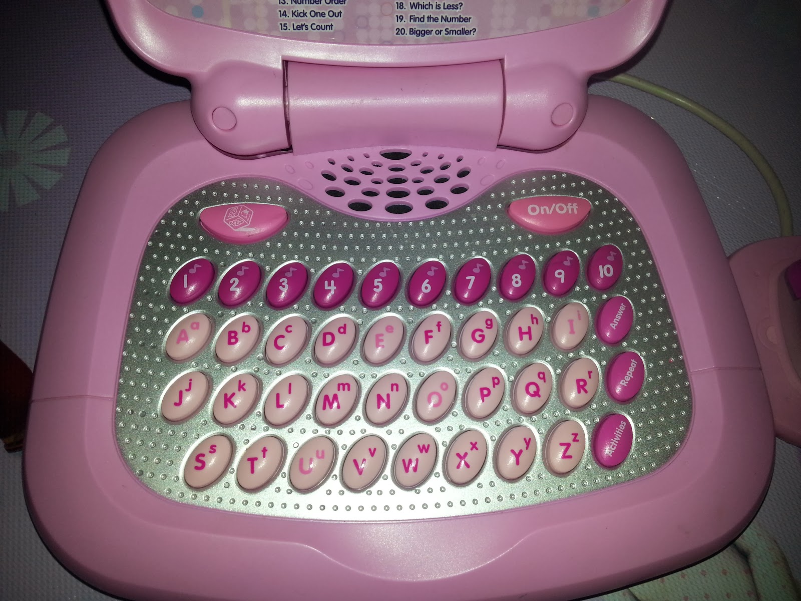 MYBUNDLETOYS2: VTECH Tote n Go Laptop Plus Pink (SOLD)