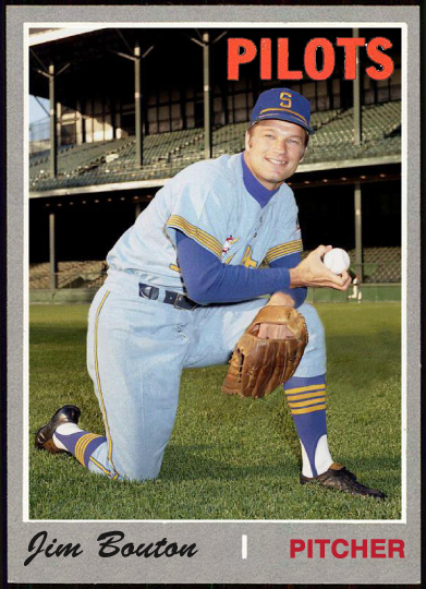 WHEN TOPPS HAD (BASE)BALLS!: 1970 FANTASY JIM BOUTON