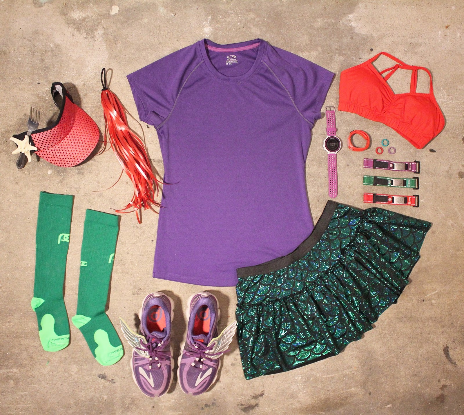 Carlee McDot: Creating a DIY Little Mermaid Running Costume