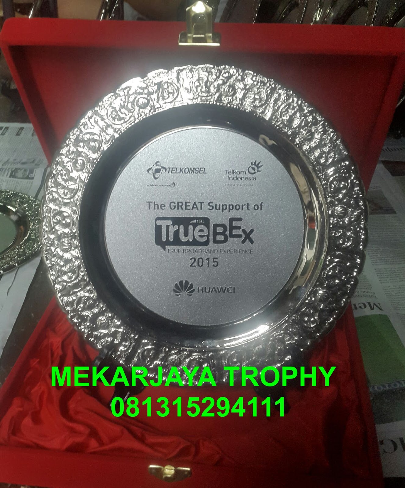 Plakat Piring timah - MEKARJAYA TROPHY