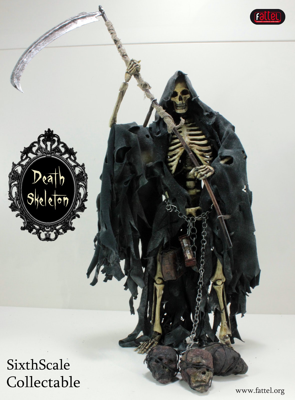 Action figure skeleton by Fattel