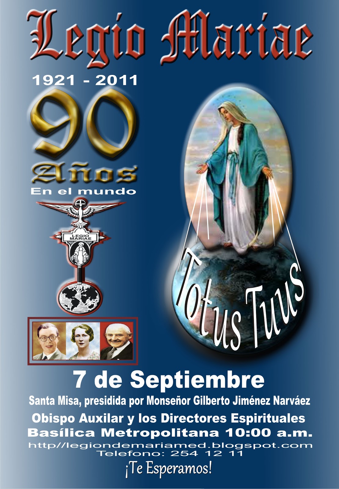 Legión de María Medellín: 90 Años de la Legión de María en el mundo