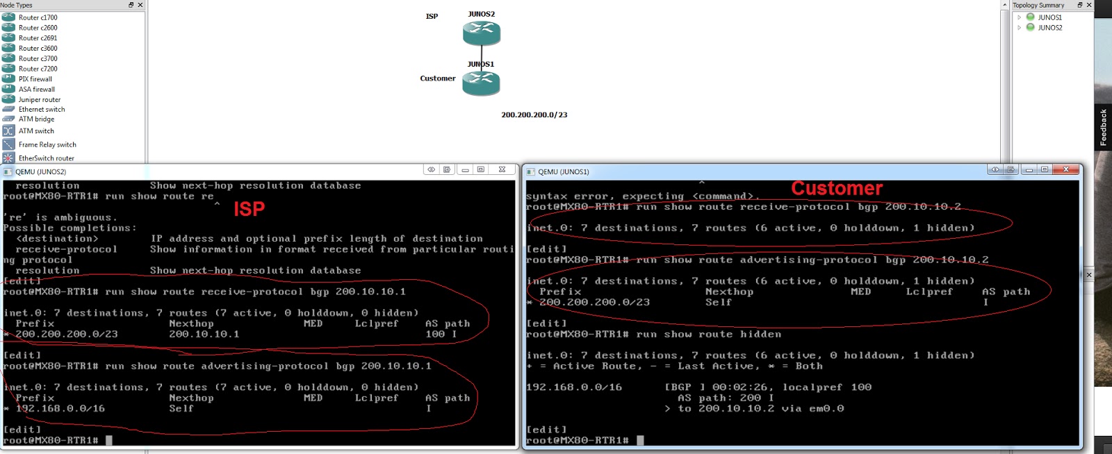 BGP configuration in Juniper: Importing & exporting routes | Articles ...