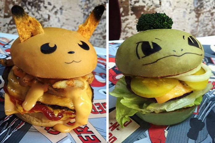 Restaurant in Australia Makes Pokémon Themed Burgers. ~ Viral Trends