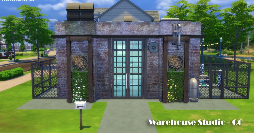 Athsndwords Sims 4 Designs: Warehouse Studio: Custom Content vs Sims 4 ...