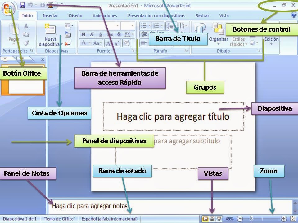 Rincón de Informática 6º grado: Primeros pasos en Microsoft Power Point