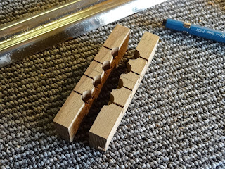 How to make an easy string Ukulele Bridge - Blogs - Cigar Box Nation