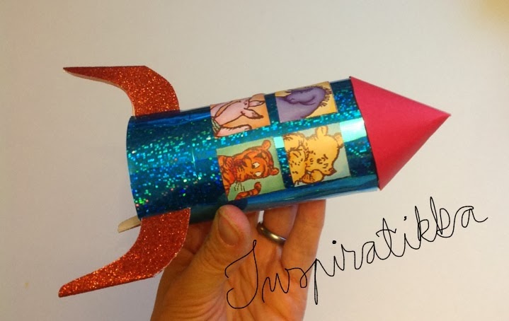 Inspiratikka: Kuvitettu ohje: AVARUUSRAKETTI