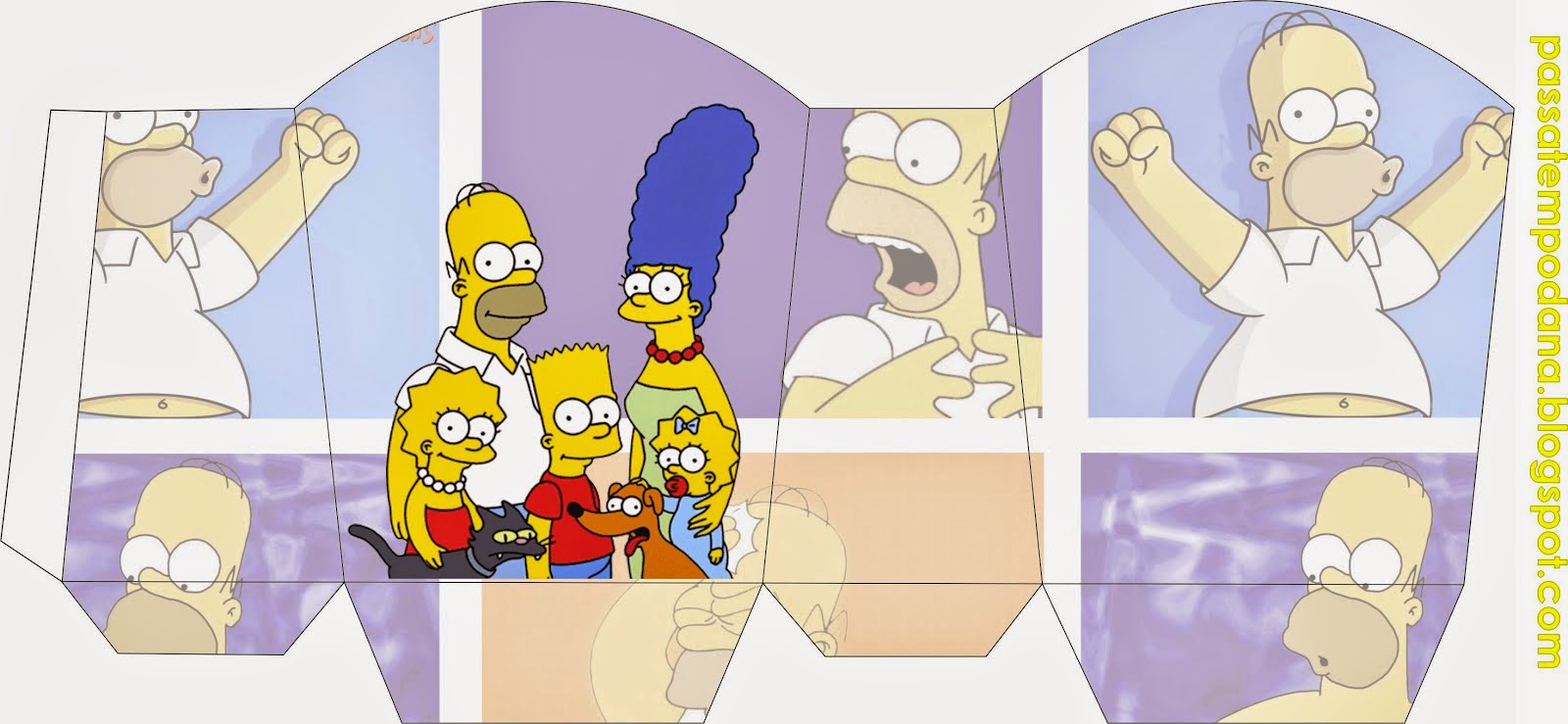 The Simpsons: Free Printable Boxes. - Oh My Fiesta! in english