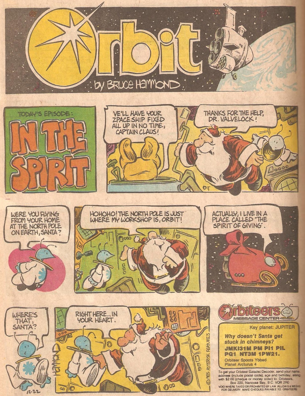 Sunday Comics Debt: A Year in Orbit