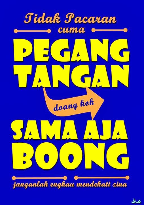 Jangan Dekati Zina | Poster Dakwah