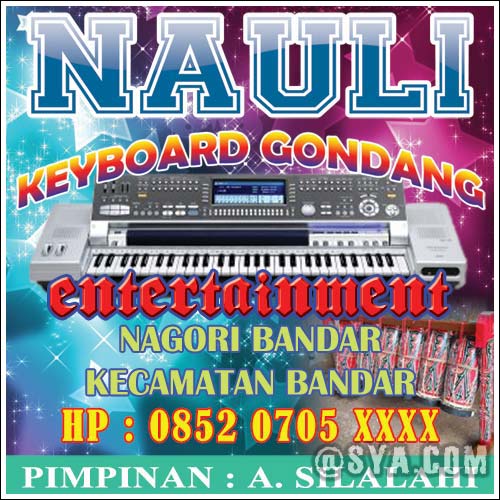 Contoh spanduk Keyboard dan Keyboard Gondang ~ @SYA.COM