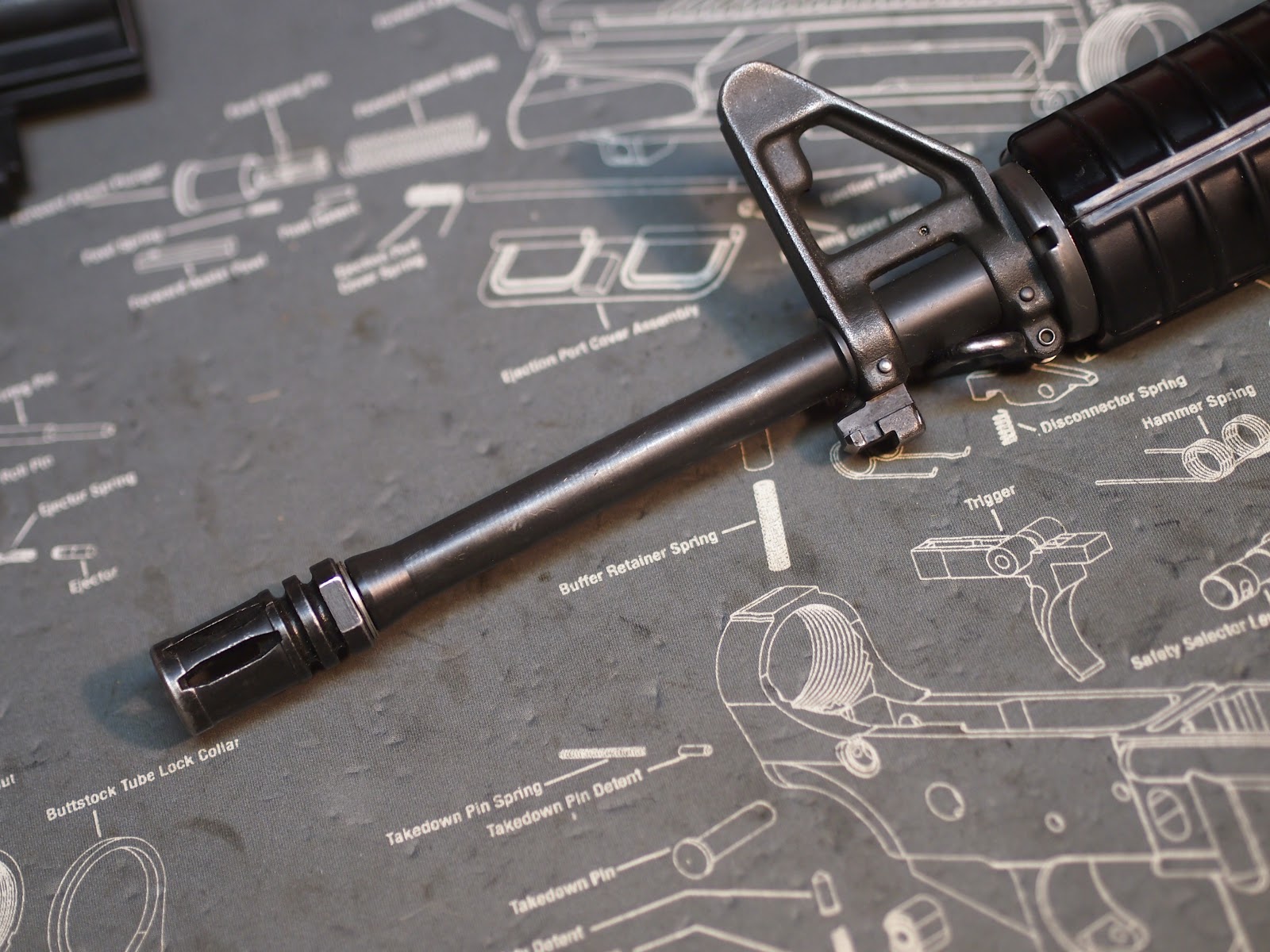 Mister Donut's Firearms Blog: Diemaco C8 Surplus upper from S&J Hardware