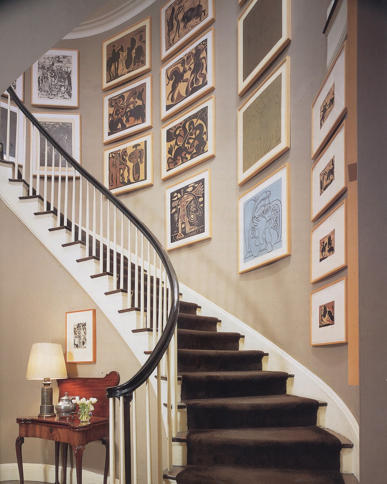 FOR PILAR~: Victor & Sally Ganz; Their Apartment at 10 Gracie Square