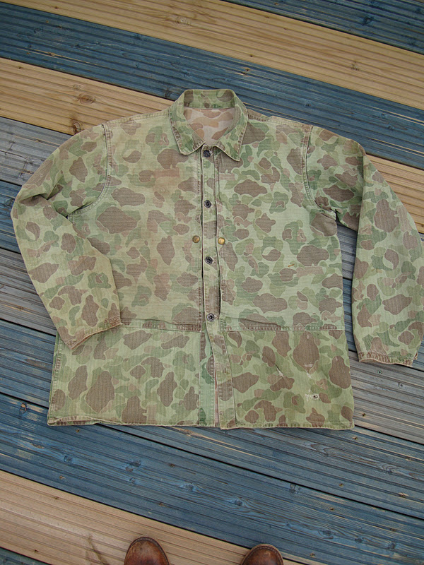 SANFORIZED: WWII P44 USMC FROG SKIN CAMO