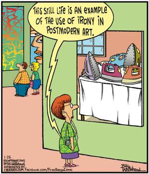 Irony Cartoon Examples