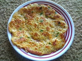 Ranima's Cookroom: PARANGI PINJI ADAI/ YELLOW PUMPKIN INDIAN PANCAKE