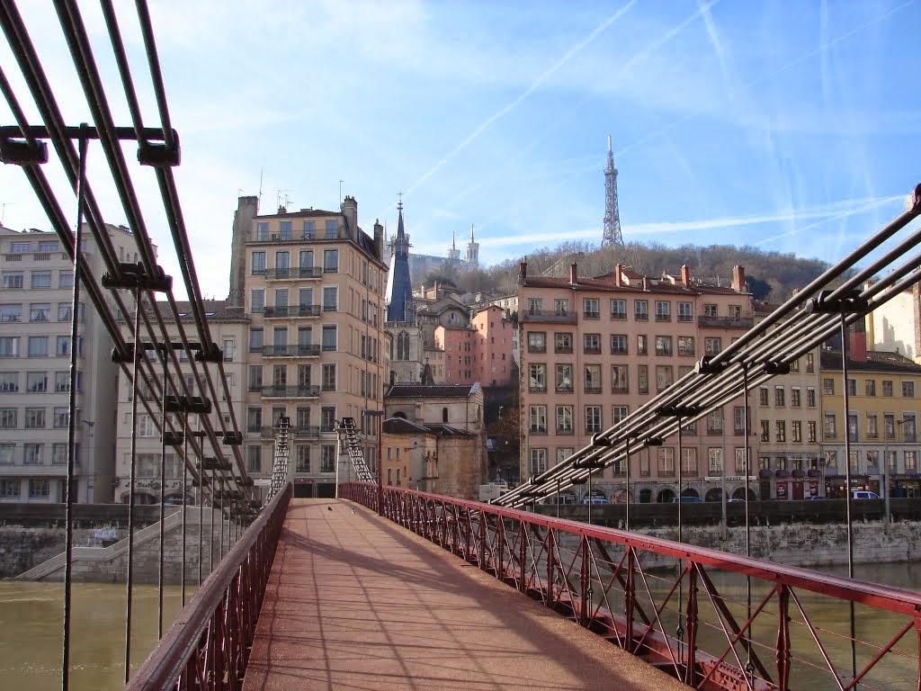 Les ponts de la Saône à vélo - Visiter Lyon - Tourisme et actualités