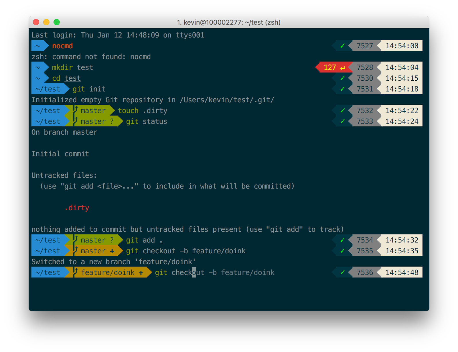 iTerm2 + Oh My Zsh + Solarized color scheme + Meslo powerline font ...