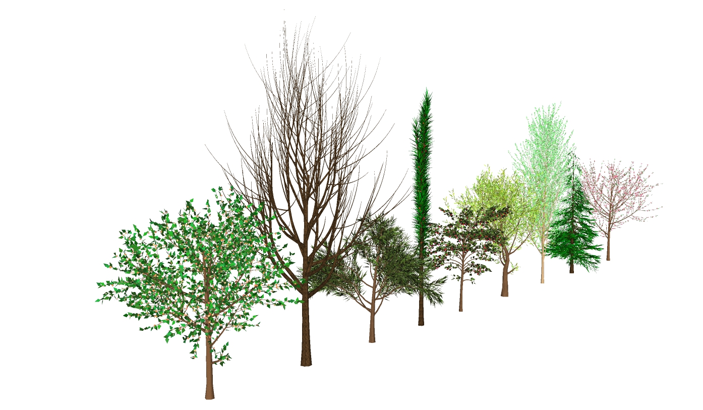 D-PROJECT: 【PLUGIN】3D Tree Maker・・・樹木生成